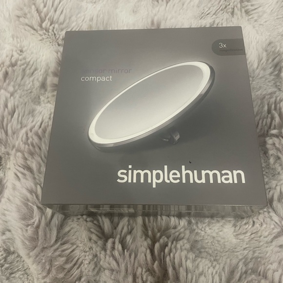simplehuman | Accessories | Simplehuman Sensor Mirror Compact Black Stainless Steel | Poshmark